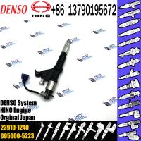 China New Fuel Injector Nozzle 095000-5220 095000-5223 095000-5224 095000-5225 23670-E0340 23670-E0341 23910-1240 for HINO P13 for sale