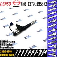 China New Fuel Injector Nozzle 095000-5220 095000-5223 095000-5224 095000-5225 23670-E0340 23670-E0341 23910-1240 for HINO P13 for sale