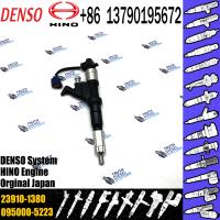 China Diesel Common rail fuel injector 095000-5970 095000-5971 095000-5972 for HI-NO 700 Series 23670-E0360 23910-1380 for sale