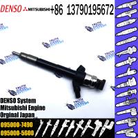 China 1465A257 common rail injector 1465A257 095000-9560 095000-7490 for Mitsubishi L200 Pajero 4D56 diesel fuel injector 1465 for sale
