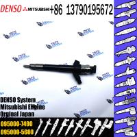 China 1465A257 common rail injector 1465A257 095000-9560 095000-7490 for Mitsubishi L200 Pajero 4D56 diesel fuel injector 1465 for sale