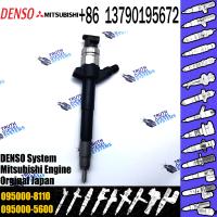 China Brand new common rail fuel injector diesel 095000-5760 1465A054 1465A307 095000-8110 for sale