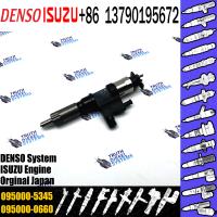 China Diesel engine Common Rail Fuel Injector 095000-5340 095000-5342 095000-5345 for ISU-ZU engine 8-97602485-0 8-97602485-2 for sale