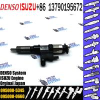 China Diesel engine Common Rail Fuel Injector 095000-5340 095000-5342 095000-5345 for ISU-ZU engine 8-97602485-0 8-97602485-2 for sale