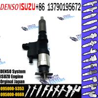 China COMMON RAIL FUEL INJECTOR 095000-5350, 095000-5351, 095000-5353, 8-97601156-4 FOR ISUZU 4HK1 ENGINE for sale