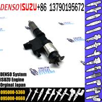 China 095000 5360 0950005360 Electric Common Rail Injector Repair Kit Nozzle 4HK1 6HK1 diesel fuel injector nozzles 095000-536 for sale
