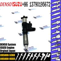 China 095000 5360 0950005360 Electric Common Rail Injector Repair Kit Nozzle 4HK1 6HK1 diesel fuel injector nozzles 095000-536 for sale