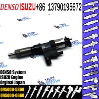 China 095000 5360 0950005360 Electric Common Rail Injector Repair Kit Nozzle 4HK1 6HK1 diesel fuel injector nozzles 095000-536 for sale