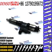 China 095000 5360 0950005360 Electric Common Rail Injector Repair Kit Nozzle 4HK1 6HK1 diesel fuel injector nozzles 095000-536 for sale