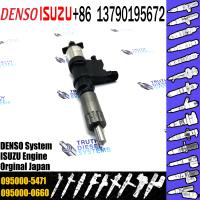 China common rail injector 095000-5470 095000-5471 9709500-547 For Isuzu/JCB Excavator 4HK1 8973297032 8-97329703-0 for sale