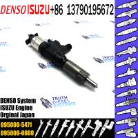 China common rail injector 095000-5470 095000-5471 9709500-547 For Isuzu/JCB Excavator 4HK1 8973297032 8-97329703-0 for sale