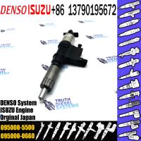 China Common Rail Injector 095000-5504 095000-5500 for 4HL1 6HL1 Engine for sale