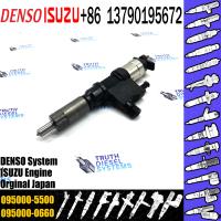 China Common Rail Injector 095000-5504 095000-5500 for 4HL1 6HL1 Engine for sale