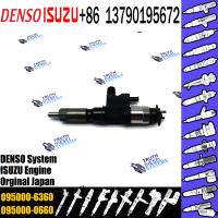 China Engine Injection Parts 4HK1 6HK1 Fuel Injector Nozzle Common Rail Injector 8976097882 8976097884 095000-6363 095000-6360 for sale