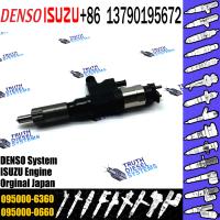 China Engine Injection Parts 4HK1 6HK1 Fuel Injector Nozzle Common Rail Injector 8976097882 8976097884 095000-6363 095000-6360 for sale