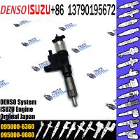 China Engine Injection Parts 4HK1 6HK1 Fuel Injector Nozzle Common Rail Injector 8976097882 8976097884 095000-6363 095000-6360 for sale