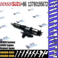 China Diesel Injector 095000-6363 8-97609788-0 High Quality Common Rail Diesel Fuel Injector Nozzle 8976097880 0950006363 New for sale