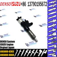 China Diesel Injector 095000-6363 8-97609788-0 High Quality Common Rail Diesel Fuel Injector Nozzle 8976097880 0950006363 New for sale