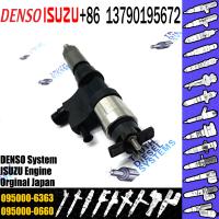 China Diesel Injector 095000-6363 8-97609788-0 High Quality Common Rail Diesel Fuel Injector Nozzle 8976097880 0950006363 New for sale
