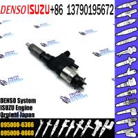 China Common rail injector 095000-6364 095000-6365 095000-6366 095000-6367 095000-6368 095000-6369 For Isuzu/Case 4HK1 6HK1 for sale