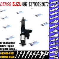 China Common rail injector 095000-6364 095000-6365 095000-6366 095000-6367 095000-6368 095000-6369 For Isuzu/Case 4HK1 6HK1 for sale