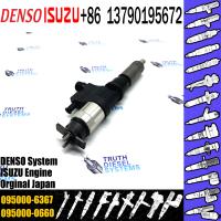 China Common rail injector 095000-6364 095000-6365 095000-6366 095000-6367 095000-6368 095000-6369 For Isuzu/Case 4HK1 6HK1 for sale