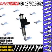 China Common rail injector 095000-6364 095000-6365 095000-6366 095000-6367 095000-6368 095000-6369 For Isuzu/Case 4HK1 6HK1 for sale