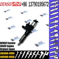 China Diesel Injector 095000-9800 8-98219181-0 High Quality Common Rail Diesel Fuel Injector Nozzle 8982191810 0950009800 New for sale