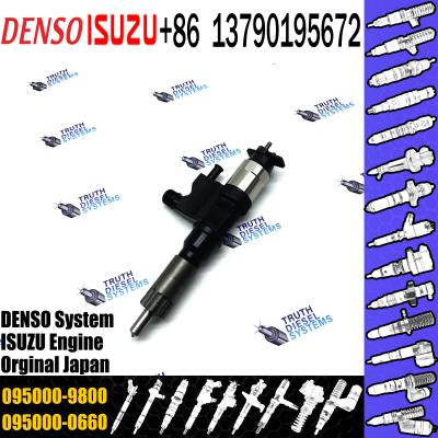 China Diesel Injector 095000-9800 8-98219181-0 High Quality Common Rail Diesel Fuel Injector Nozzle 8982191810 0950009800 New for sale