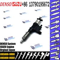 China Diesel Injector 095000-9800 8-98219181-0 High Quality Common Rail Diesel Fuel Injector Nozzle 8982191810 0950009800 New for sale