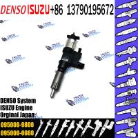 China Diesel Injector 095000-9800 8-98219181-0 High Quality Common Rail Diesel Fuel Injector Nozzle 8982191810 0950009800 New for sale