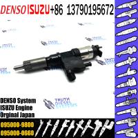 China Diesel Injector 095000-9800 8-98219181-0 High Quality Common Rail Diesel Fuel Injector Nozzle 8982191810 0950009800 New for sale