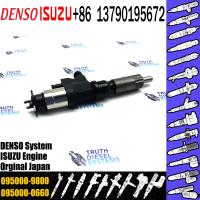 China Diesel Injector 095000-9800 8-98219181-0 High Quality Common Rail Diesel Fuel Injector Nozzle 8982191810 0950009800 New for sale
