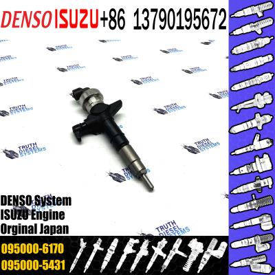 China Common Rail Fuel Injector 095000-6170 For Engine ISUZU D-MAX 4JJ1 8-98055863-0 8-98011605-0 for sale