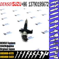 China Diesel Common Rail Injector 095000-6172 095000-6173 095000-6174 095000-6175 8-98011605-1 8-98011605-2 For ISUZU 4JK1 for sale