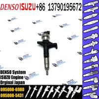 China Common rail fuel injector 095000-6980 for ISUZU 4JJ1 8-98011604-0 8-98011604-5 8980116045 8-98119228-3 for sale
