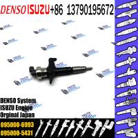 China Common Rail Fuel Injector 095000-6990 095000-6992 095000-6993 For 4JJ1 4JK1 Engine for sale
