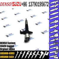 China Common Rail Fuel Injector 095000-6990 095000-6992 095000-6993 For 4JJ1 4JK1 Engine for sale
