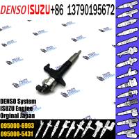 China Common Rail Fuel Injector 095000-6990 095000-6992 095000-6993 For 4JJ1 4JK1 Engine for sale
