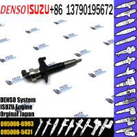 China Common Rail Fuel Injector 095000-6990 095000-6992 095000-6993 For 4JJ1 4JK1 Engine for sale