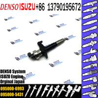 China Common Rail Fuel Injector 095000-6990 095000-6992 095000-6993 For 4JJ1 4JK1 Engine for sale