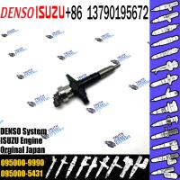 China Construction Machinery Parts New diesel fuel injector truck engine spare parts 095000-9990 for ISUZU 4JJ1 injector for sale