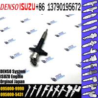 China Construction Machinery Parts New diesel fuel injector truck engine spare parts 095000-9990 for ISUZU 4JJ1 injector for sale