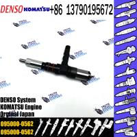 China Common Rail Injector 9709500-056 095000-0561 095000-0562 for KOMATSU pc400-7 WA500-6 6218-11-3101 6218-11-3102 for sale