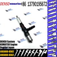 China Common Rail Injector 9709500-056 095000-0561 095000-0562 for KOMATSU pc400-7 WA500-6 6218-11-3101 6218-11-3102 for sale