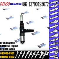 China Common Rail Injector 9709500-056 095000-0561 095000-0562 for KOMATSU pc400-7 WA500-6 6218-11-3101 6218-11-3102 for sale