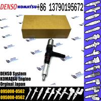China SA6D140E-3/3H Common Rail Injector 095000-0561 095000-0562 For KOMA-TSU 6218-11-3101 6218-11-3102 PC600-7/PC650-7/WA500- for sale