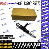 China SA6D140E-3/3H Common Rail Injector 095000-0561 095000-0562 For KOMA-TSU 6218-11-3101 6218-11-3102 PC600-7/PC650-7/WA500- for sale