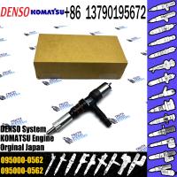 China SA6D140E-3/3H Common Rail Injector 095000-0561 095000-0562 For KOMA-TSU 6218-11-3101 6218-11-3102 PC600-7/PC650-7/WA500- for sale