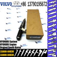 China Diesel injector valve and nozzle Fuel Injector 33800-84830 for VOL HYUNDAI for sale